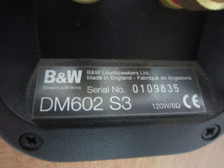Happy Audio Visual: B&W DM602 S3 speaker (used) sold