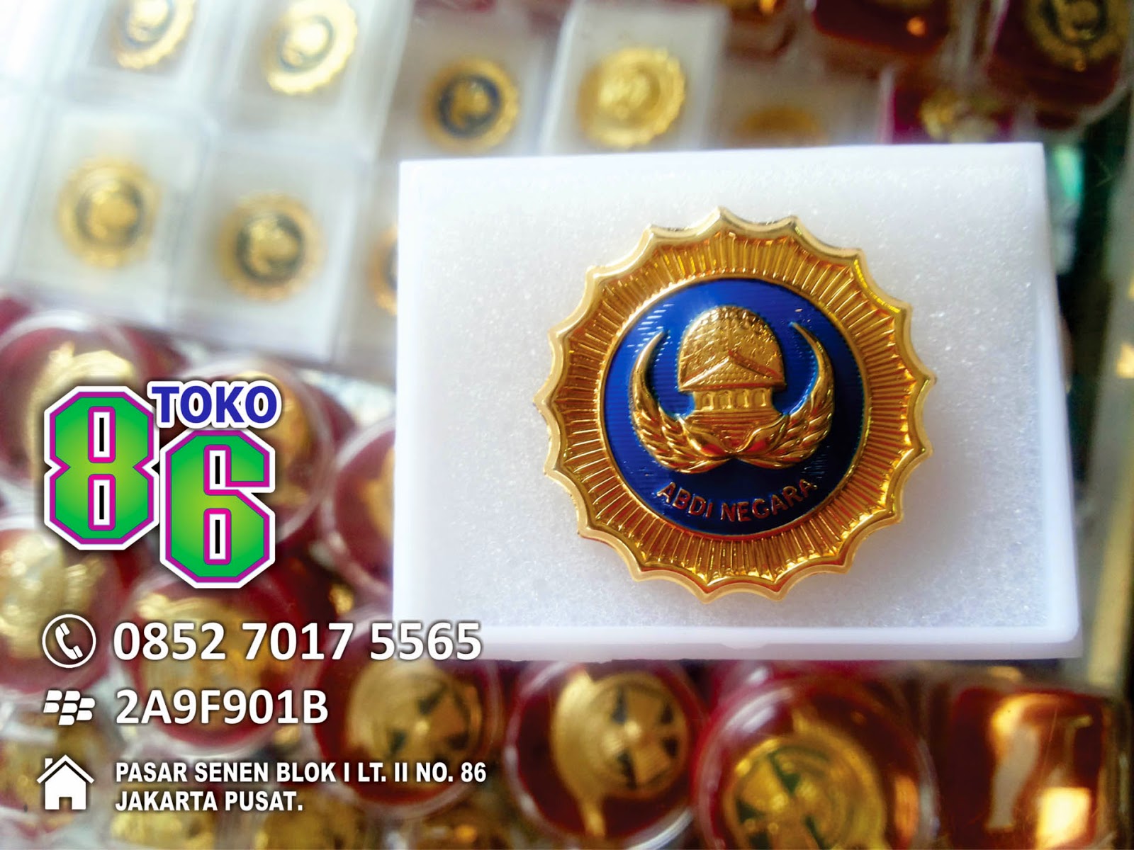 PIN KORPRI TERBARU GOLONGAN 2,3,4 ~ Grand konveksi 86