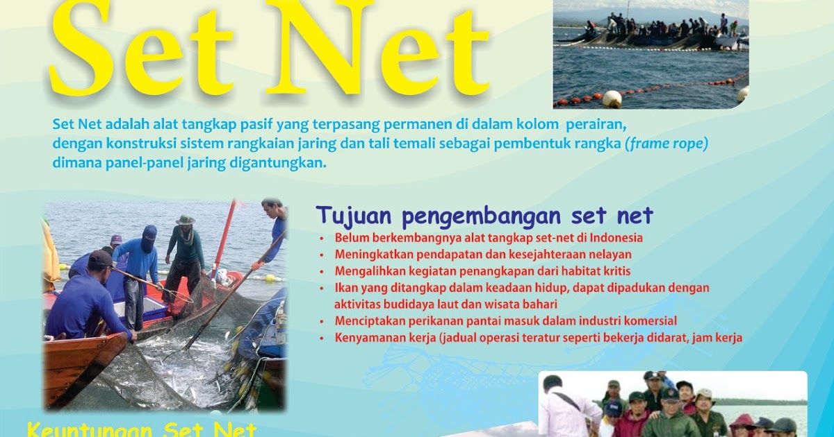 KOMUNITAS PENYULUH PERIKANAN: POSTER PENYULUHAN: SET NET