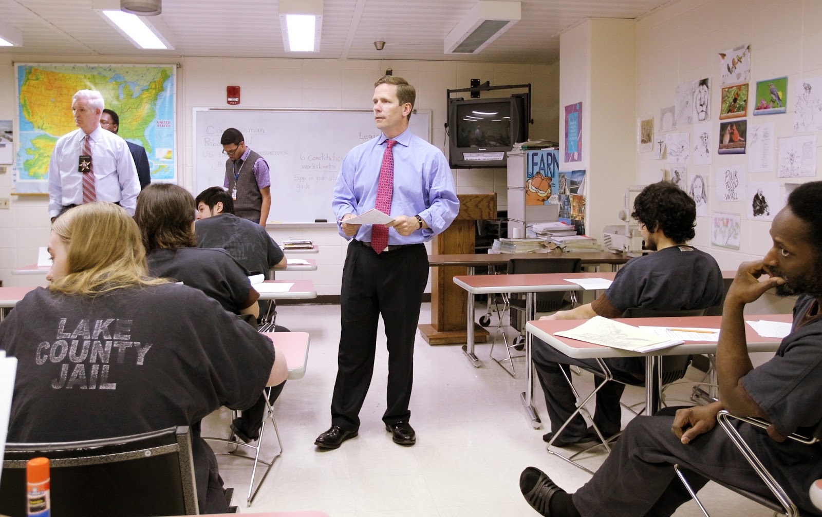 Mark Kodiak Ukena: Congressman Bob Dold Tours Lake County Jail ...