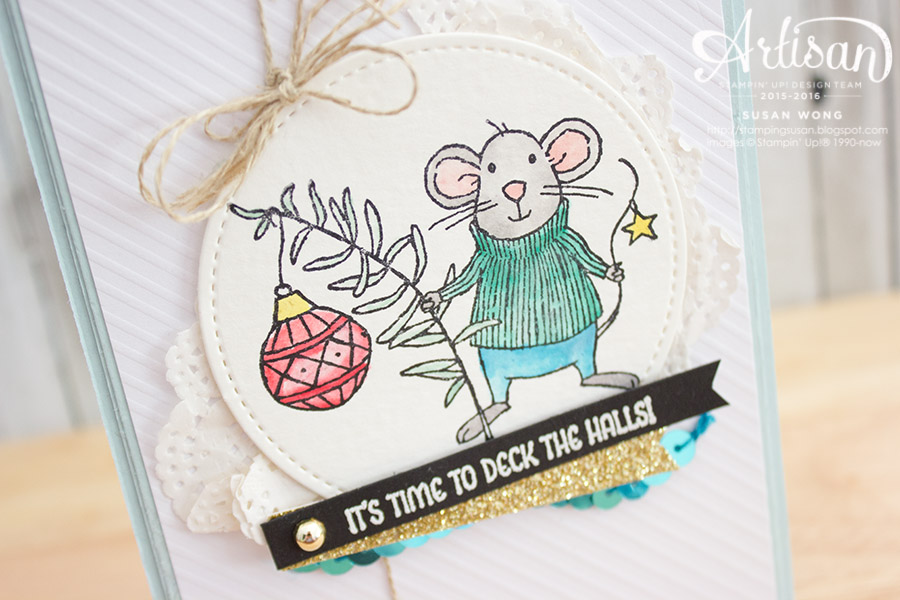 Stitched Shapes Framelits - Stampin' Up! Artisan Blog Hop