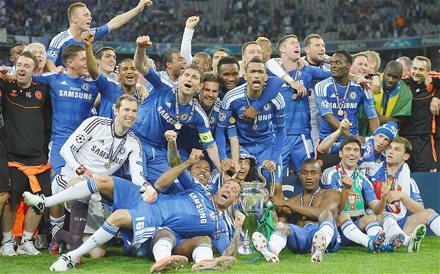 English House: Chelsea win Champions League 2012