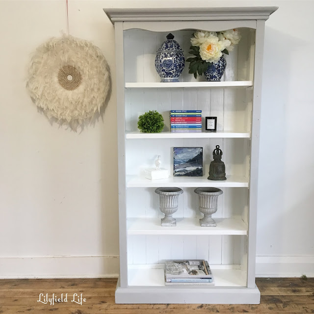 Lilyfield Life: Before and After - hand painted bookcase/drawers