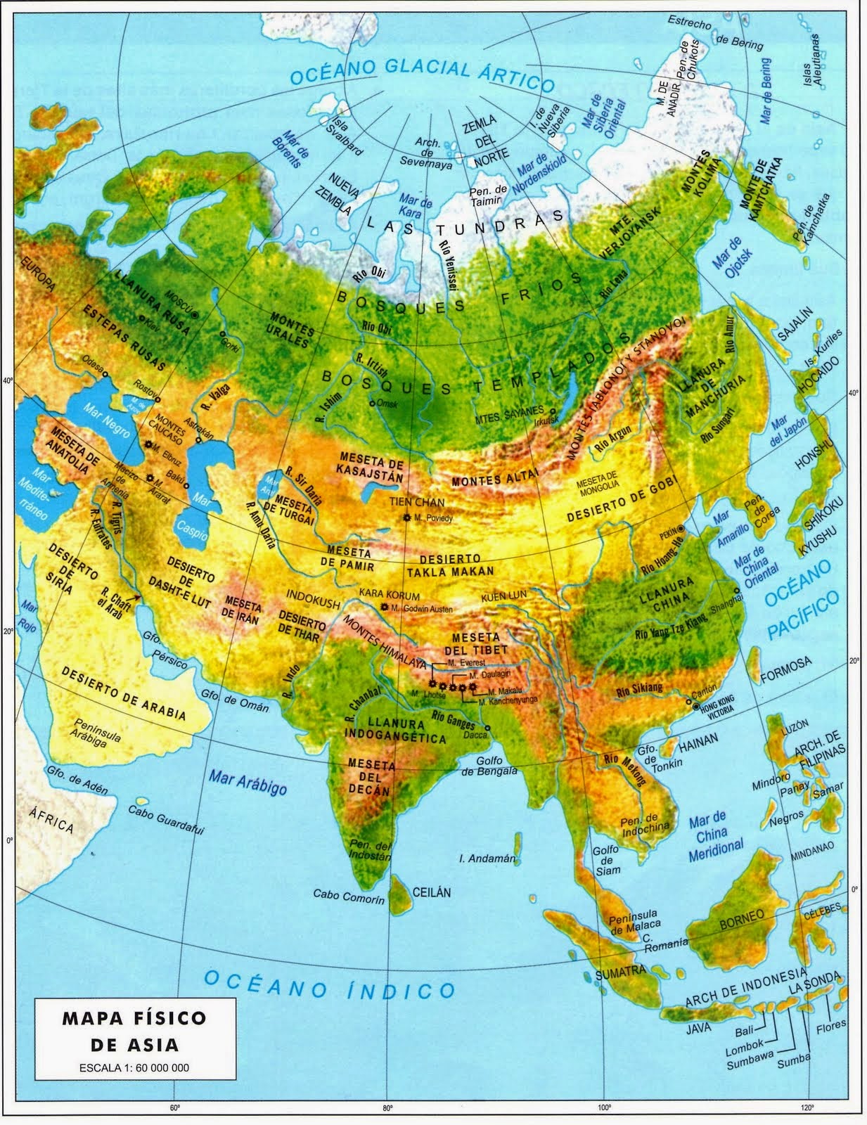 Viaje a la Historia. David Gómez Lucas: MAPAS DE ASIA