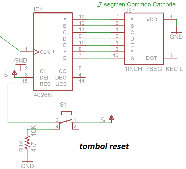 Papan Skor 2 Digit Dengan IC 4026 ~ CARA MUDAH BELAJAR ELEKTRONIKA DIGITAL