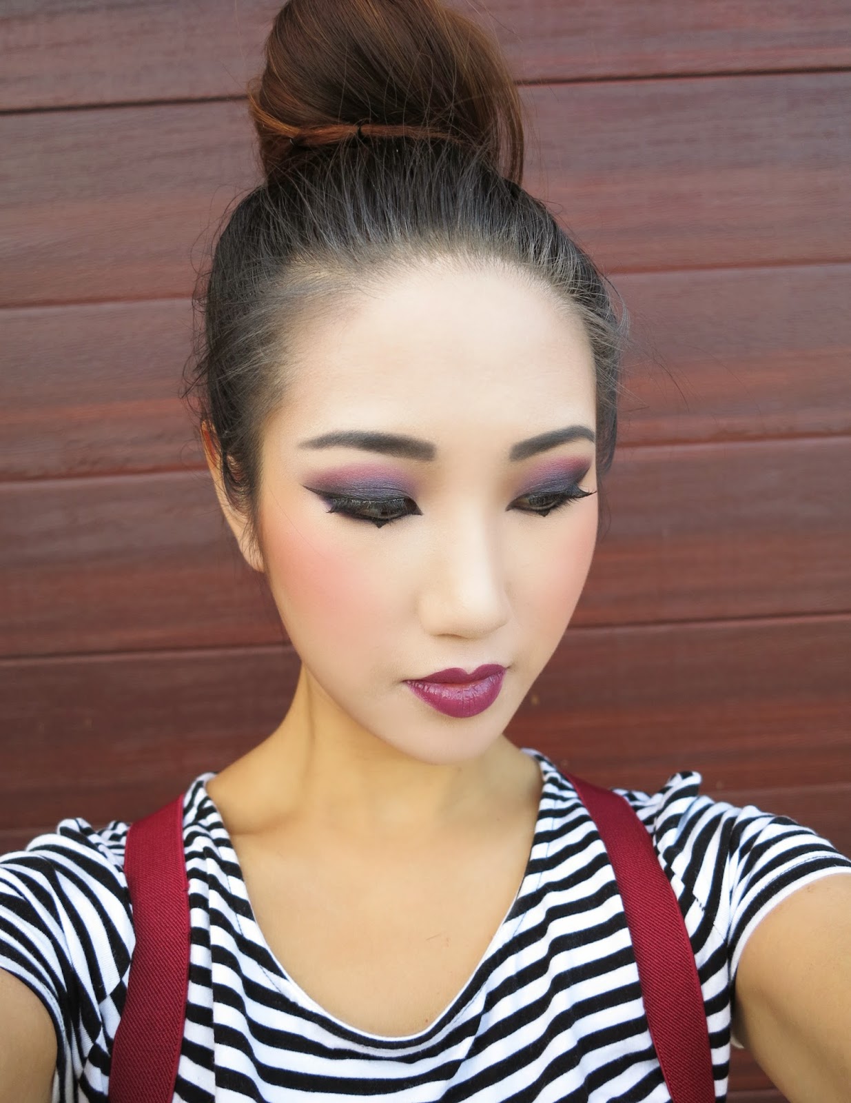 KimKine.com: Mime Makeup and Costume
