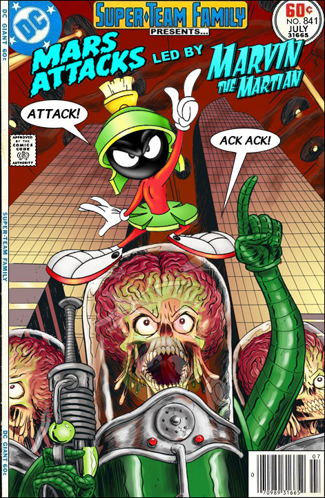 Super-Team Family: The Lost Issues!: Mars Attacks! led by Marvin the ...