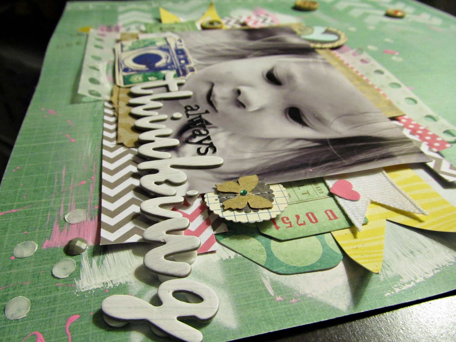 Scrap Your Mama Never Taught You: Always Thinking...