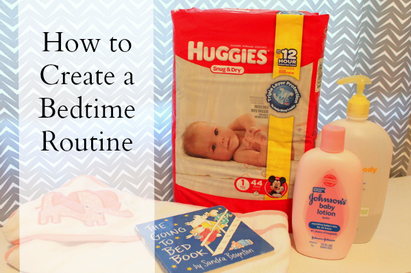 Clothed with Grace: How to Create a Bedtime Routine with Huggies Diapers