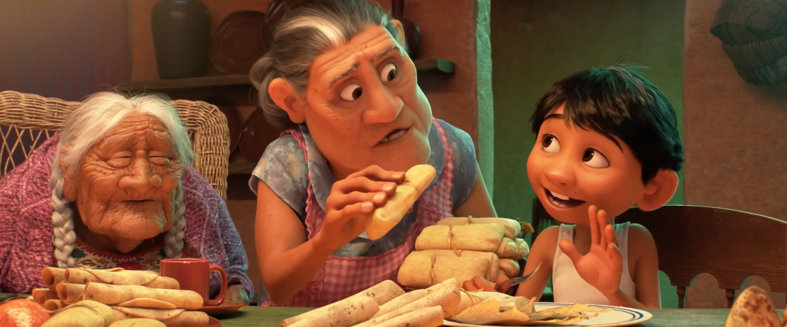 Beautiful New 'Coco' Footage Showcases Miguel's Strong-Willed Abuelita ...