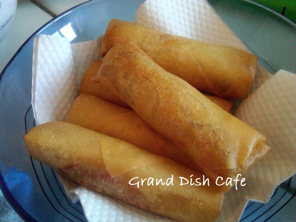 Grand Dish Cafe: SPRING ROLL & FIGO SPRING ROLL SKIN YANG HAMPEHHHH!!!!