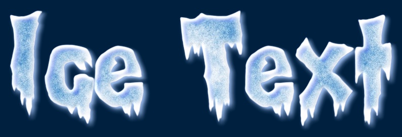 Picture to People: Realistic frozen text effect logo makers