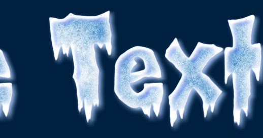 Picture to People: Realistic frozen text effect logo makers