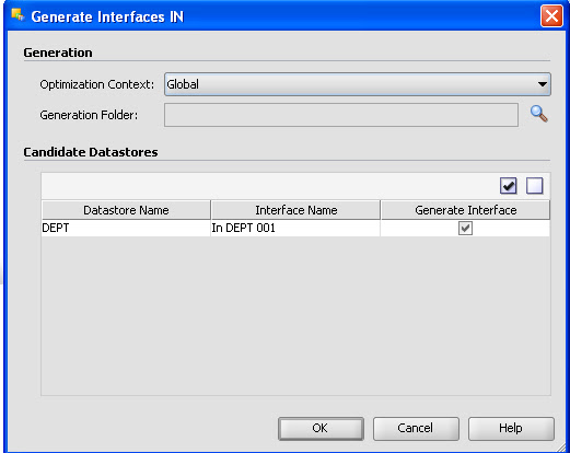 ODI Interfaces ~ Oracle Data Integrator
