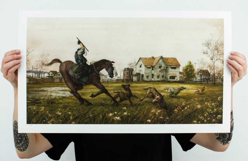 INSIDE THE ROCK POSTER FRAME BLOG: Pat Perry Untitled Drawings Of Stray ...