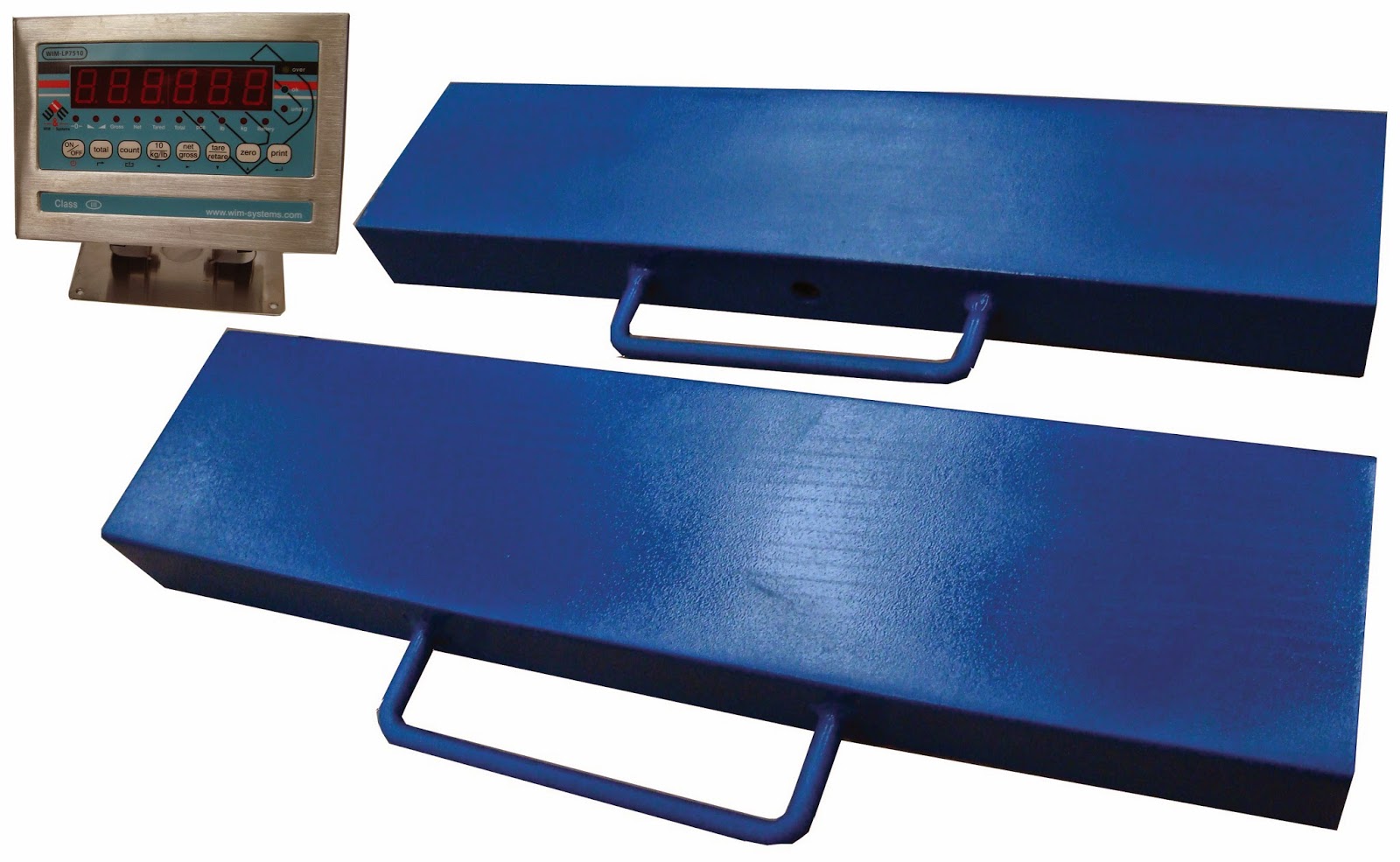 Identificación, pesaje y control: Indicador de peso electrónico WIM-LP7510