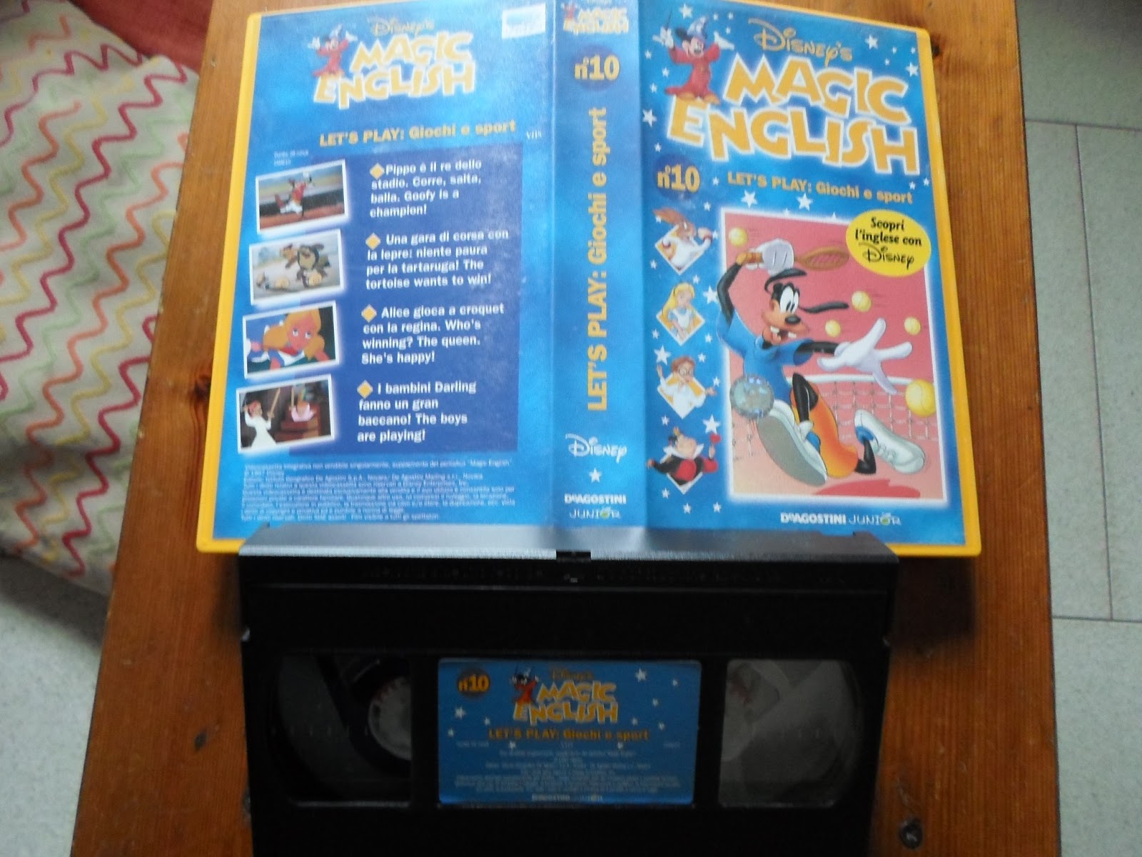 VHS Disney: IMMAGINI MAGIC ENGLISH