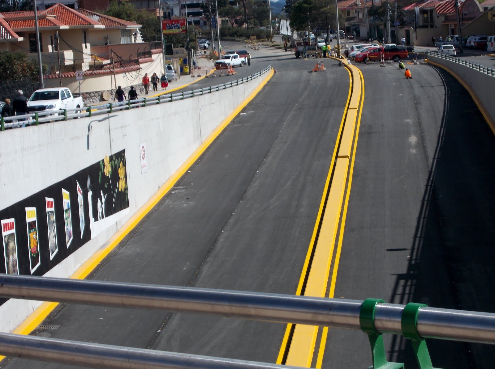 RichAndNancy: Underpass Opens to Traffic on Monday!!