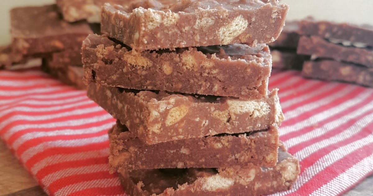Happies: Sjokolade beskuitjie fudge blokkies