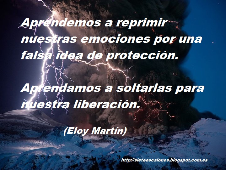 7 Escalones: Reprimir emociones