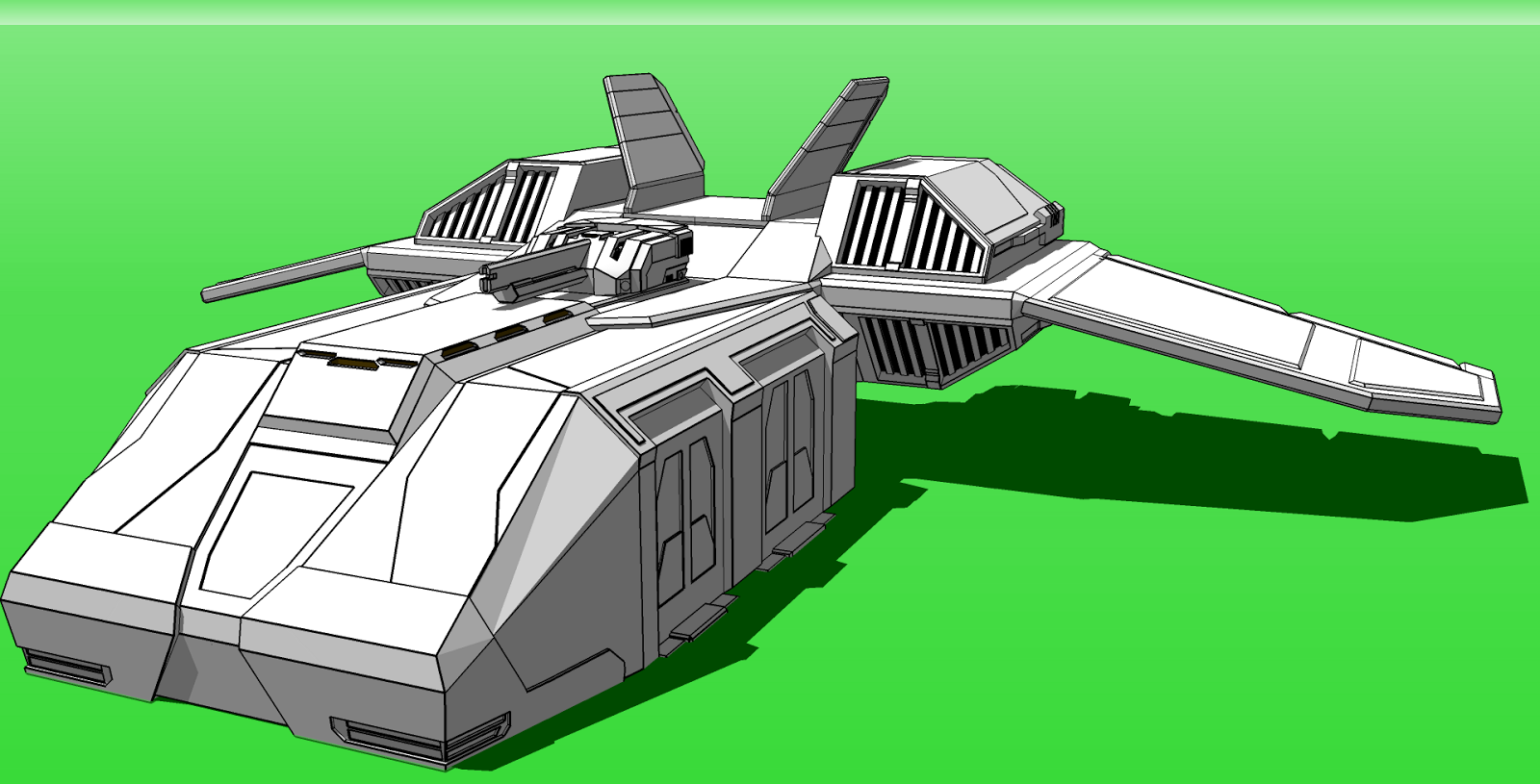 Fractured Mesh: Galaga For the 21st Century