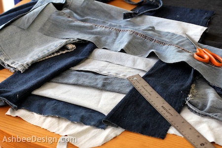 Ashbee Design: River of Jeans • Table Runner