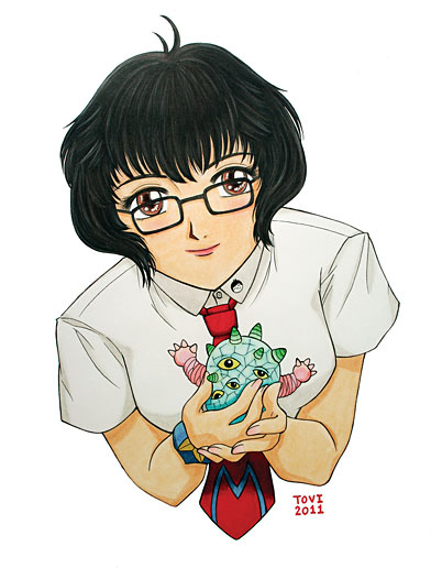 Manga Lady Maxx & Friends by TOVI for MaxToyCo 5th Anniversary Show