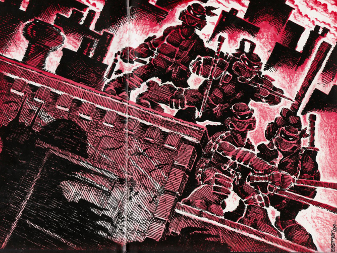 Live Kevin Eastman & Mark Bode Art Event in LA November 17-19.