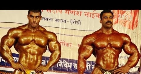 INDIAN bodybuilders: Sangram Chougule vs Murali Kumar