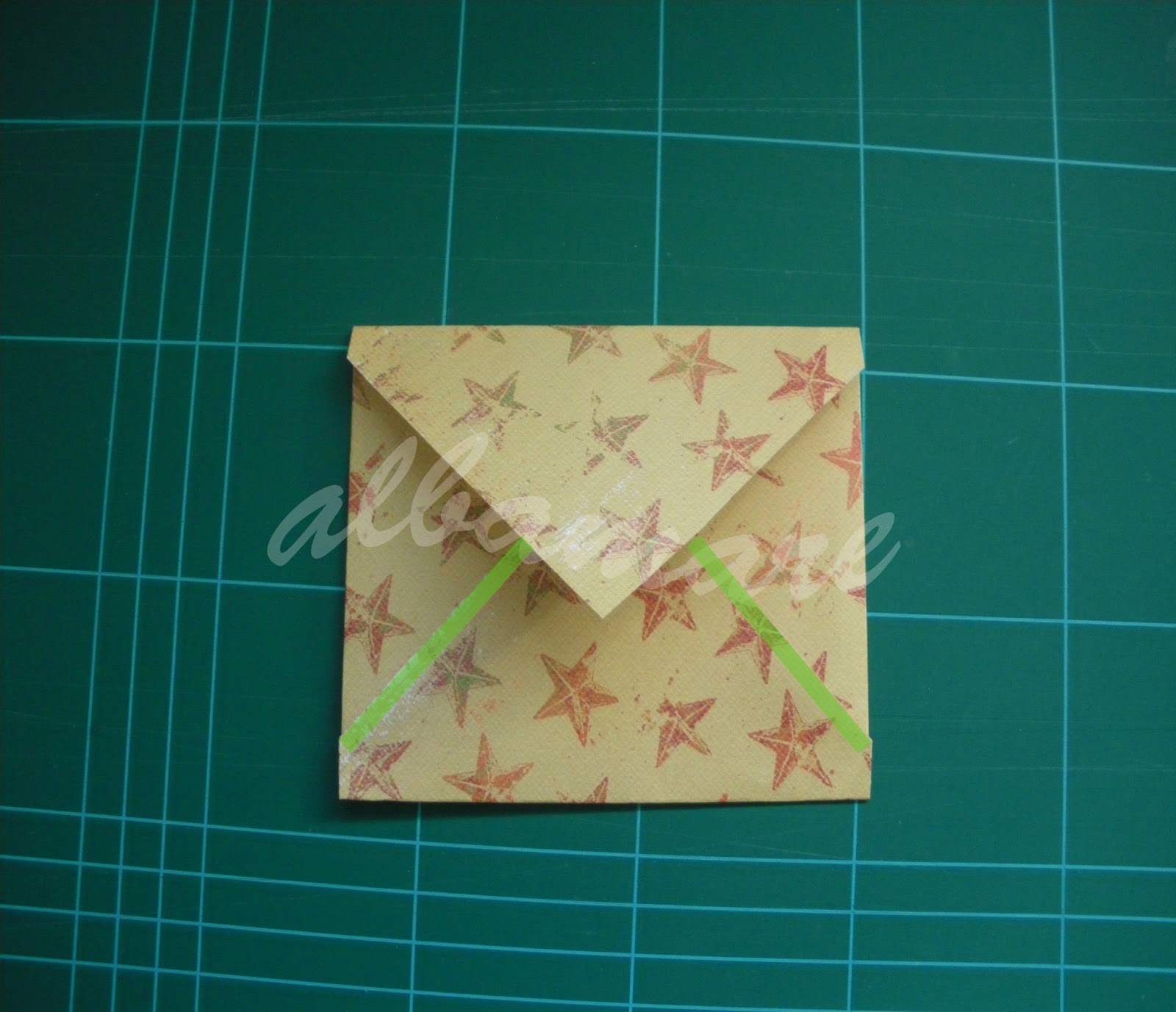 Albamare Manualidades - Handicrafts: Cómo hacer un sobre a medida - How ...