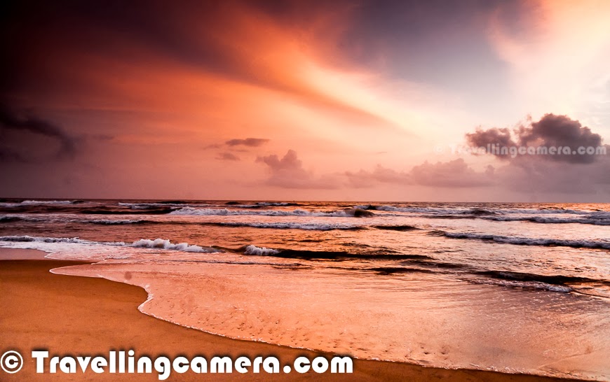 Candolim Beach in North Goa - One of the most popular tourist places of Goa