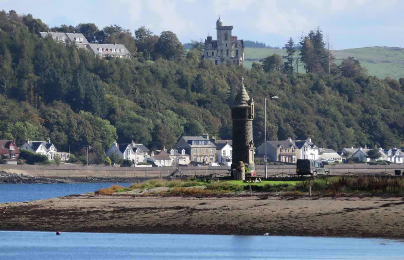 Alex and Bob`s Blue Sky Scotland: Dunoon. The Holy Loch. Strone Point ...