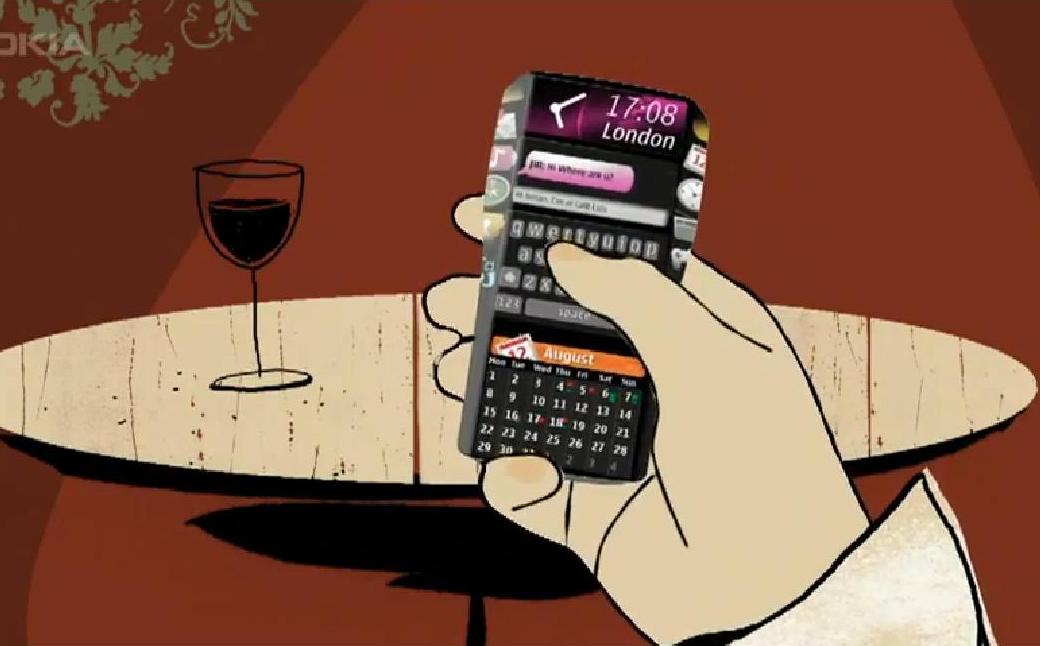 Nokia GEM Phone Turns entire phone to a touch screen - Spyful Breaking News