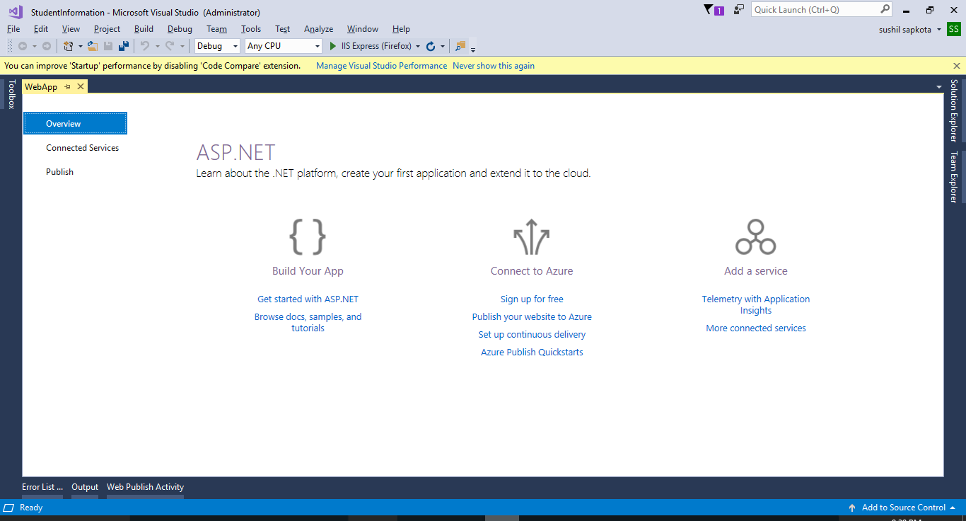 Getting Started With Aspnet Mvc First Application