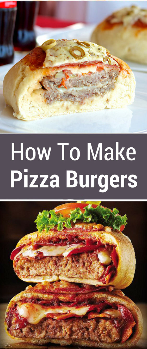 Mens Corner How To Make Pizza Burgers