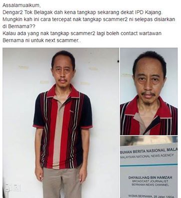 SCAM: Exposed Penipuan Skim Emas Tok Belagak