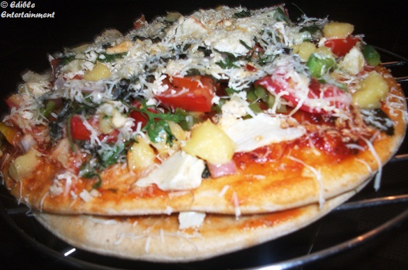 Edible Entertainment: Double Decker Pizza