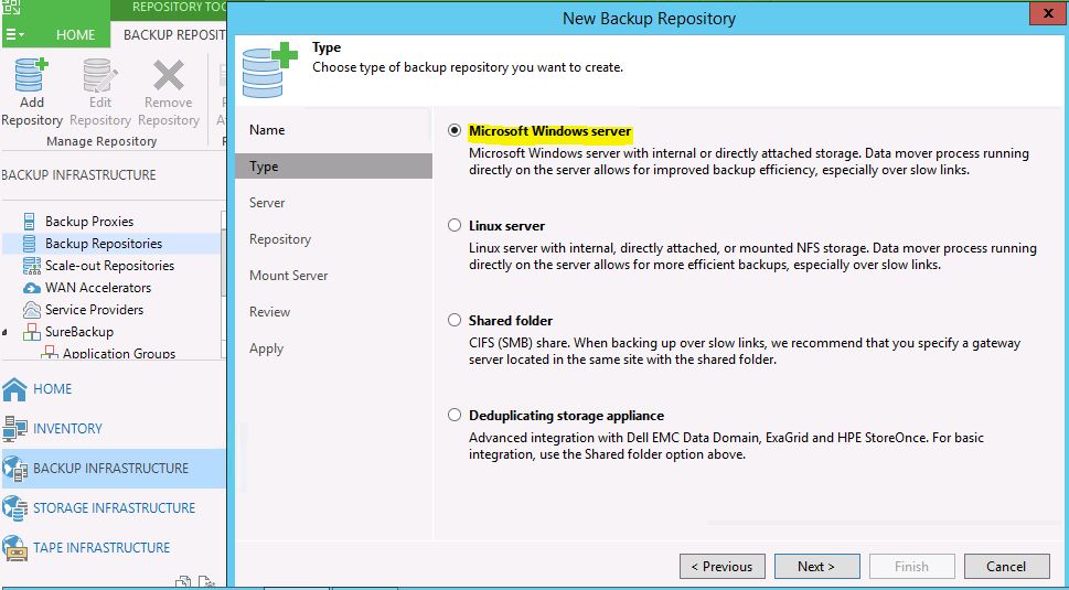 Remote Infrastructure Management: Veeam Scale-Out Backup Repository ...