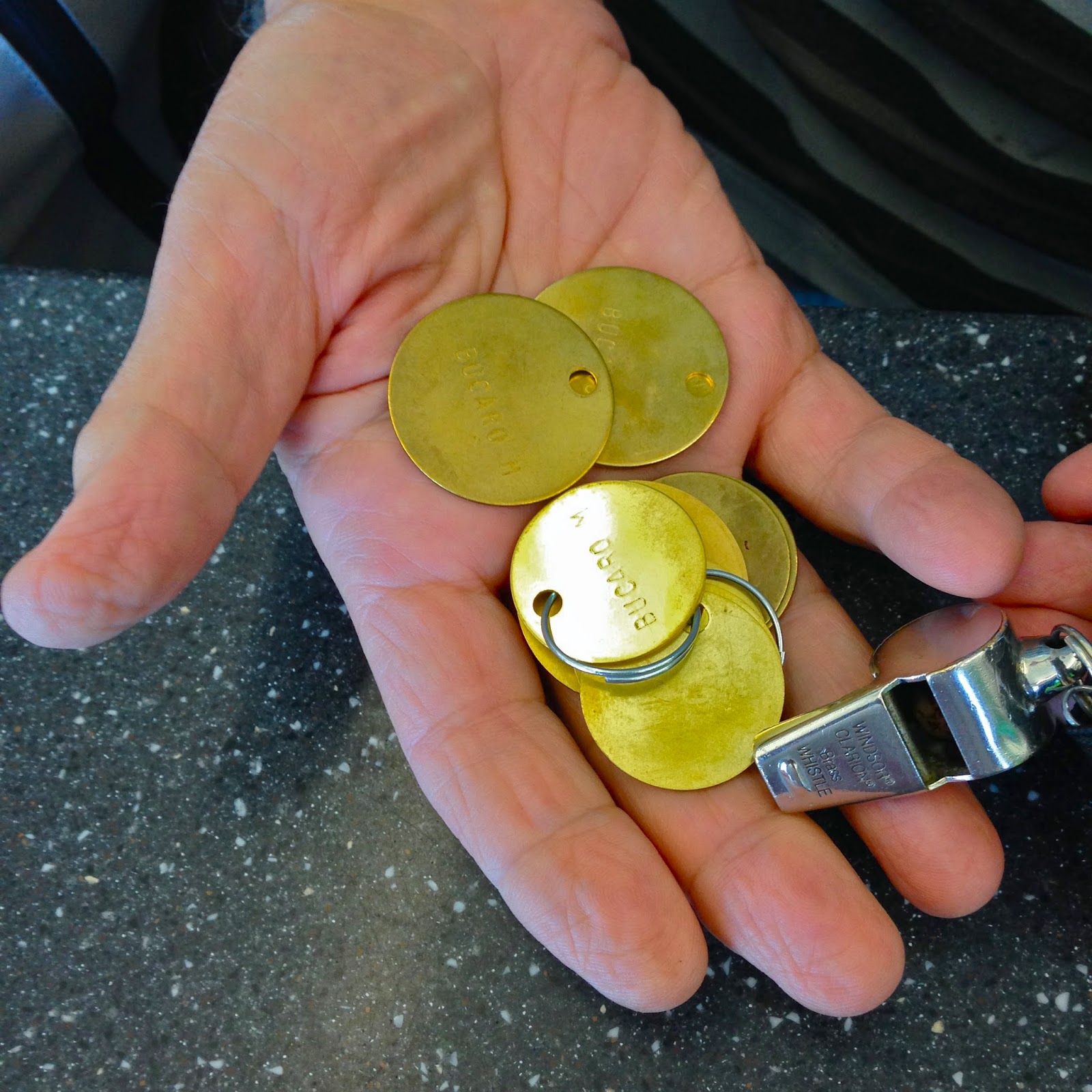 Daily Finds: prison chits & whistle find