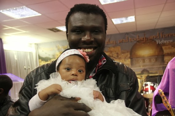 Photos From Comedian, Emeka Smith's Baby Dedication - Information Nigeria