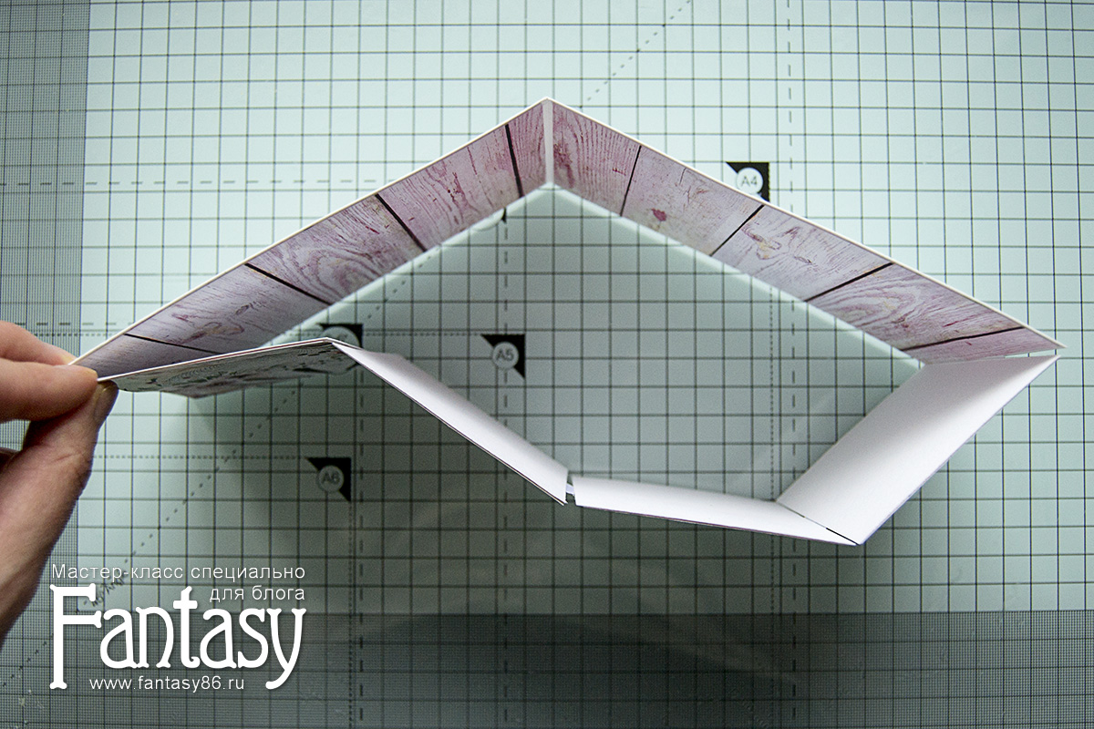 FANTASY: Card with inside panels by Sand Art