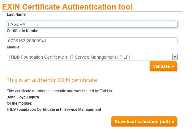 My Network Lab: ITIL Foundation (in IT Service Management)