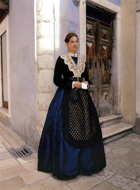 FolkCostume&Embroidery: Gradska Nošnja, Town Costume of Split and the ...