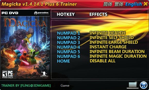 Video&Mobile Game Cheats, Codes, Cheat Codes, Walkthroughs, Guides: Magicka.Cheats for v1.4.14.1 ...