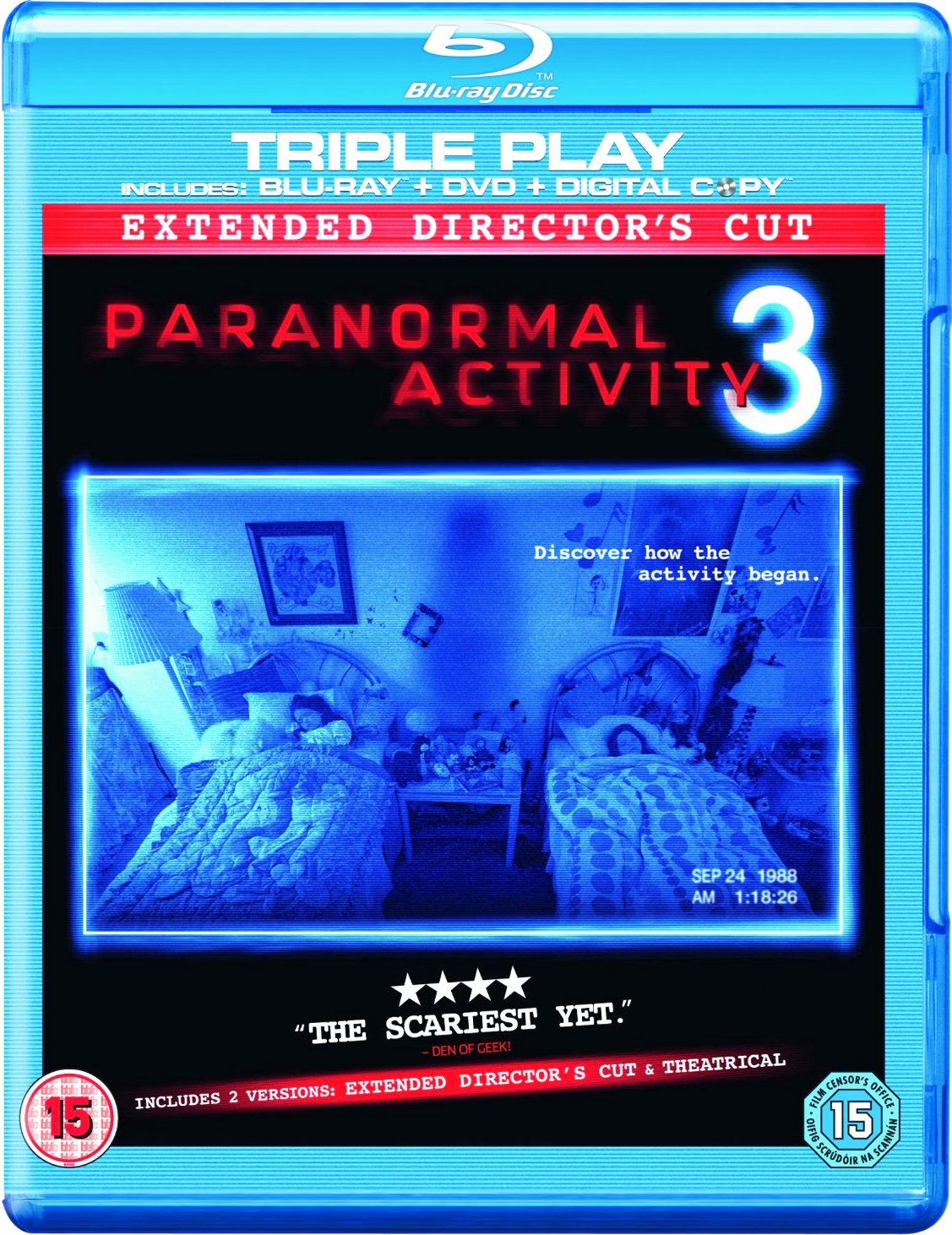 Twistedwing: REVIEW: PARANORMAL ACTIVITY 3 (BLU-RAY)