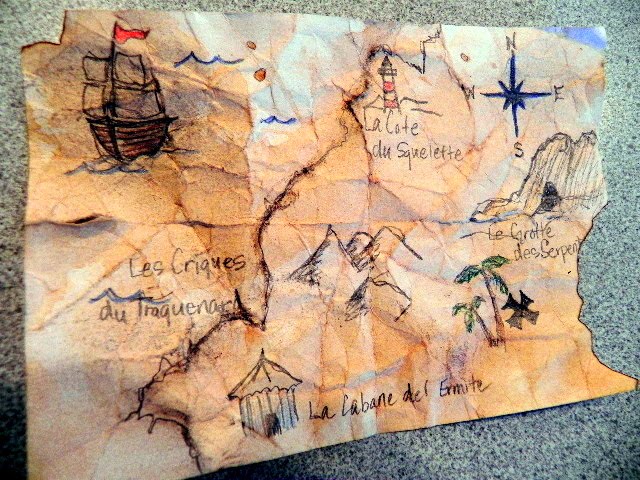 My Five Men: Treasure Map