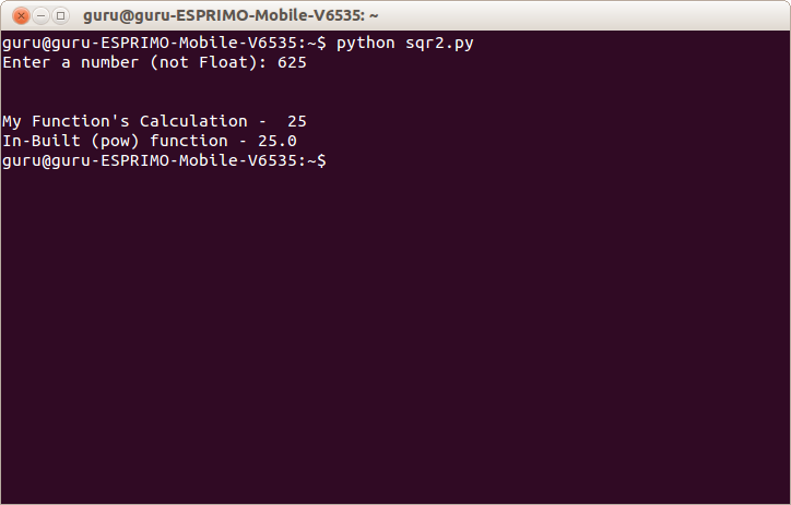 Python Palace: Square Root of a number with Python. - NO IN-BUILT ...