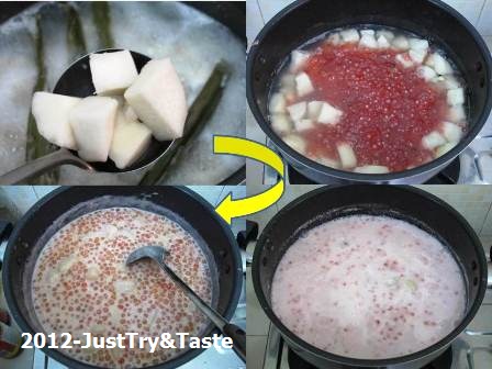 Bubur Mutiara & Talas: Berbukalah dengan yang manis ^_^ | Just Try & Taste