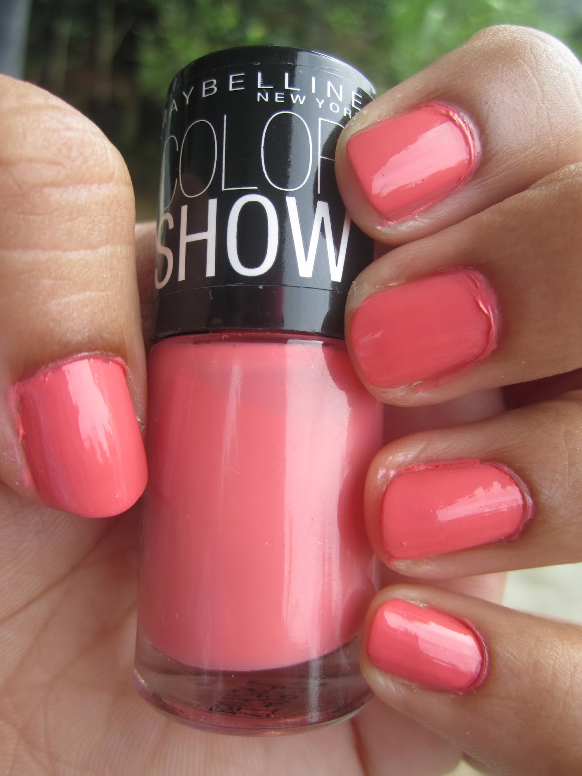 Maybelline Color Show in Coral Craze (211) : NOTD