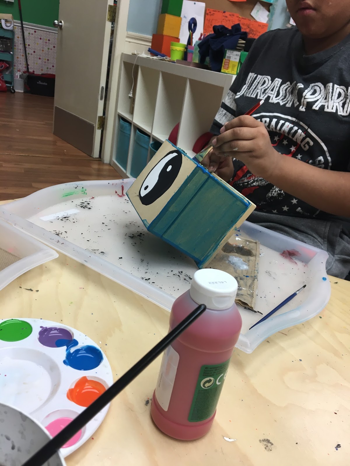 Our Little Cottage in the Big Woods: Grief Art.